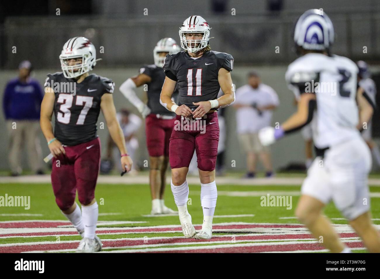 October 26, 2023:.Southern Nazarine University Crimson Storm Line ...