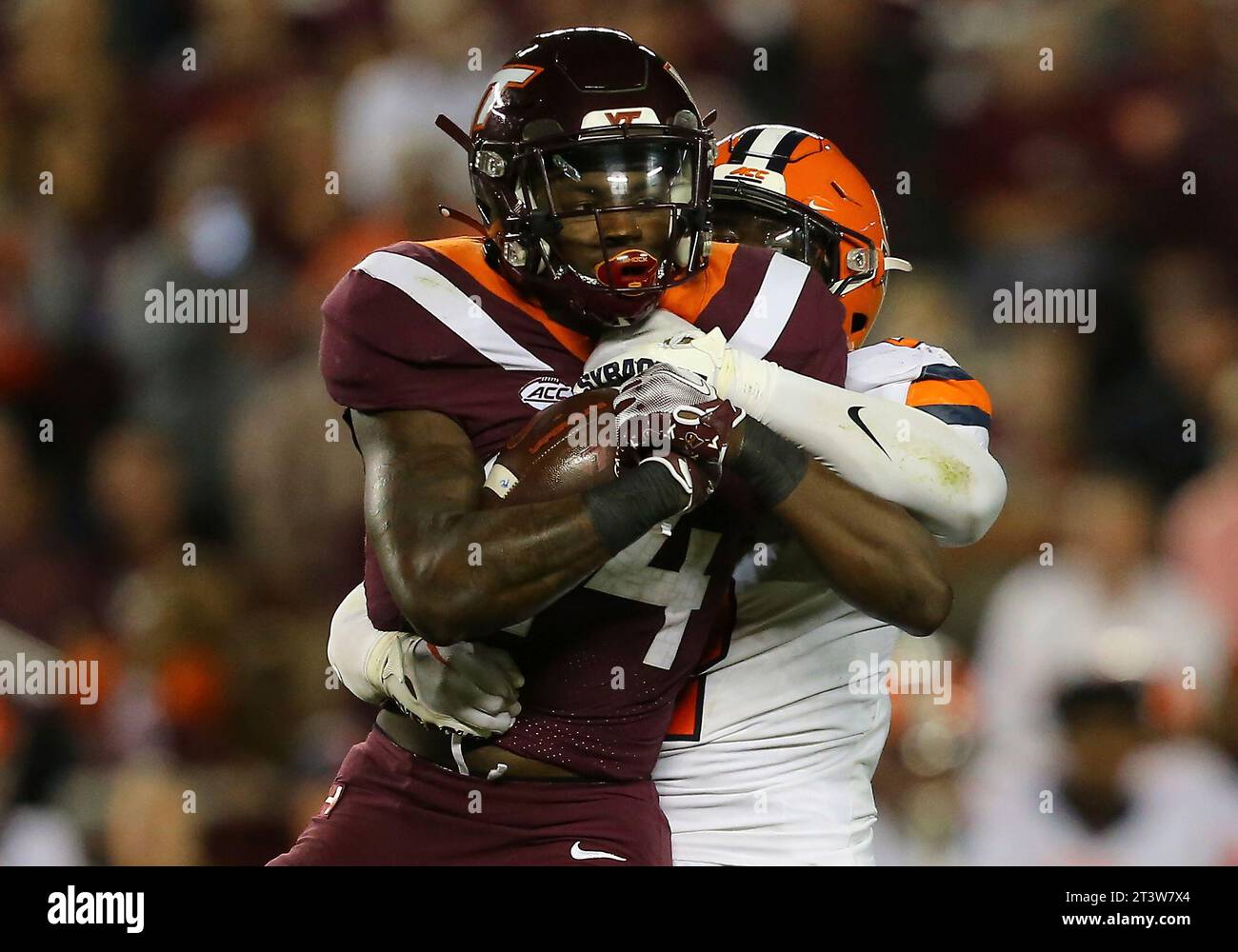 BLACKSBURG, VA - OCTOBER 26: Virginia Tech Hokies running back Malachi ...