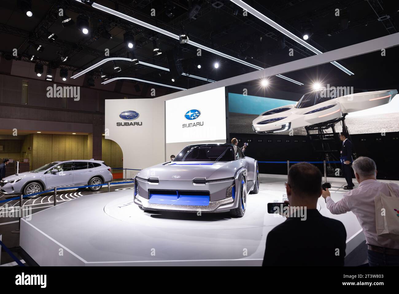 Tokyo, Japan. 25th Oct, 2023. Subaru sports mobility concept car on ...