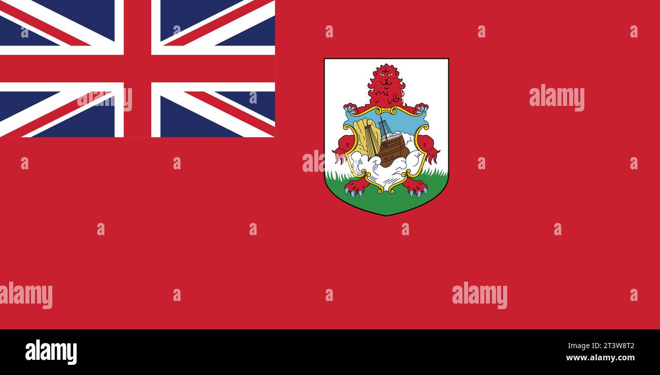 National flag of Bermuda that can be used for celebrating Bermuda ...