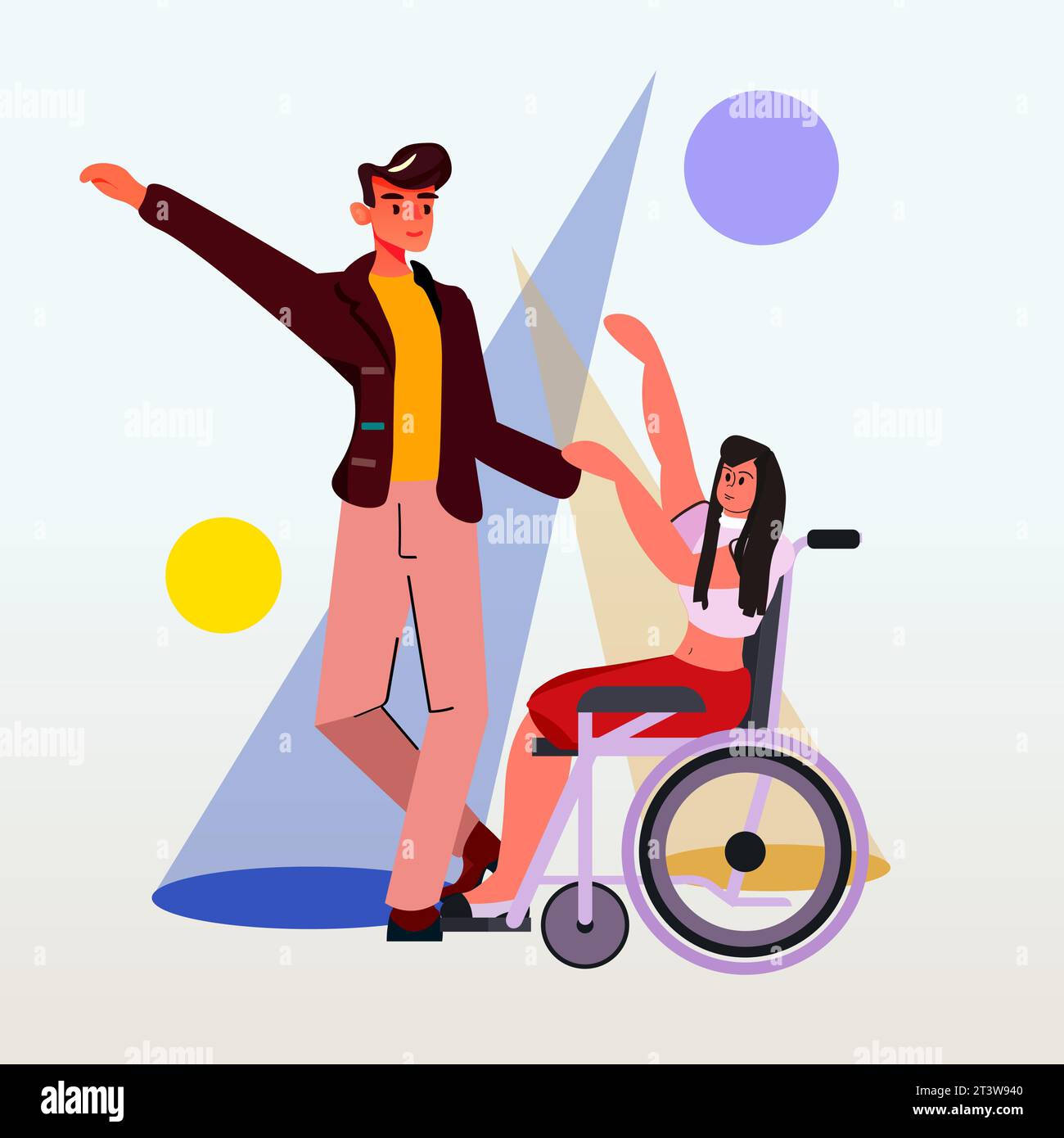 Special wheelchair dance hi-res stock photography and images - Alamy