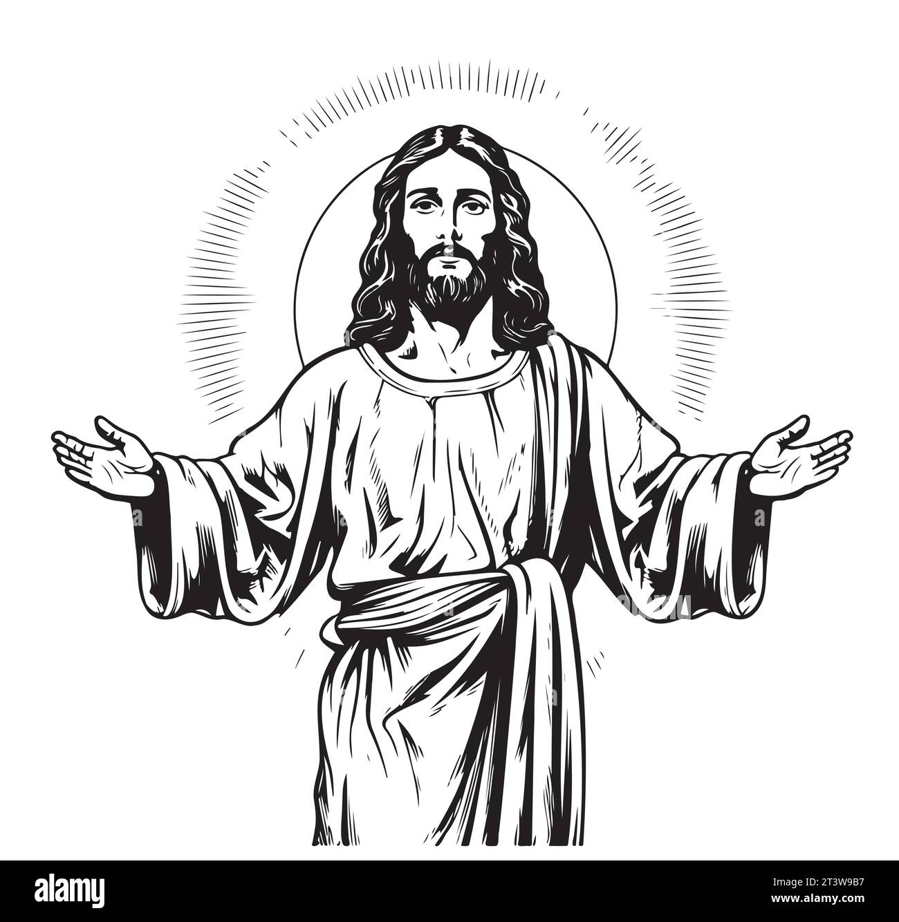 Ascension of jesus Black and White Stock Photos & Images - Alamy