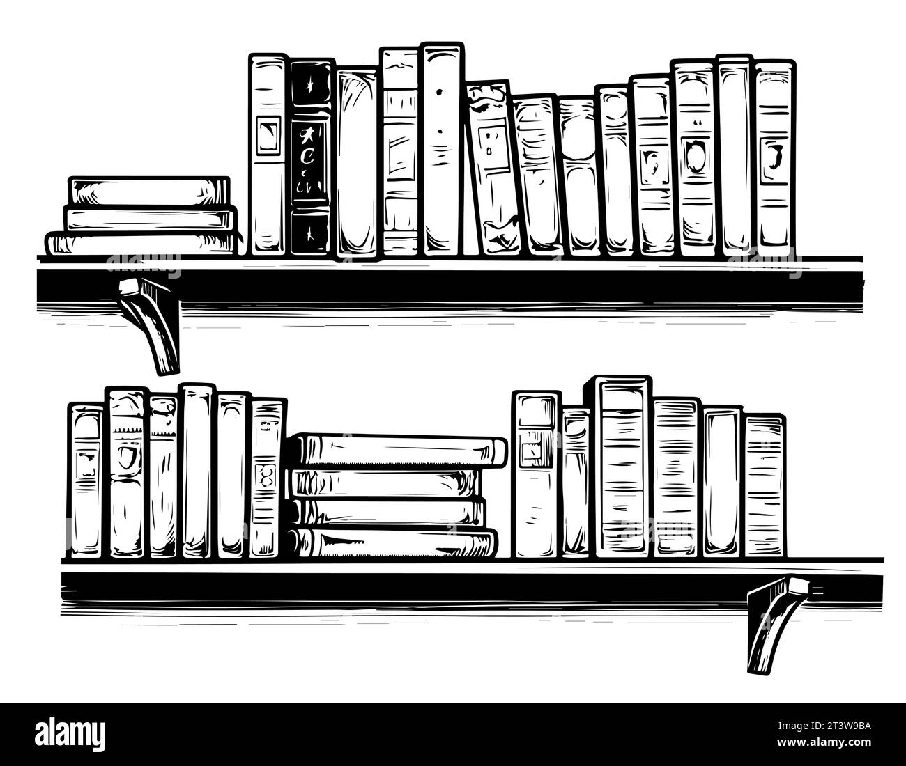 Classic education illustration Cut Out Stock Images & Pictures - Alamy