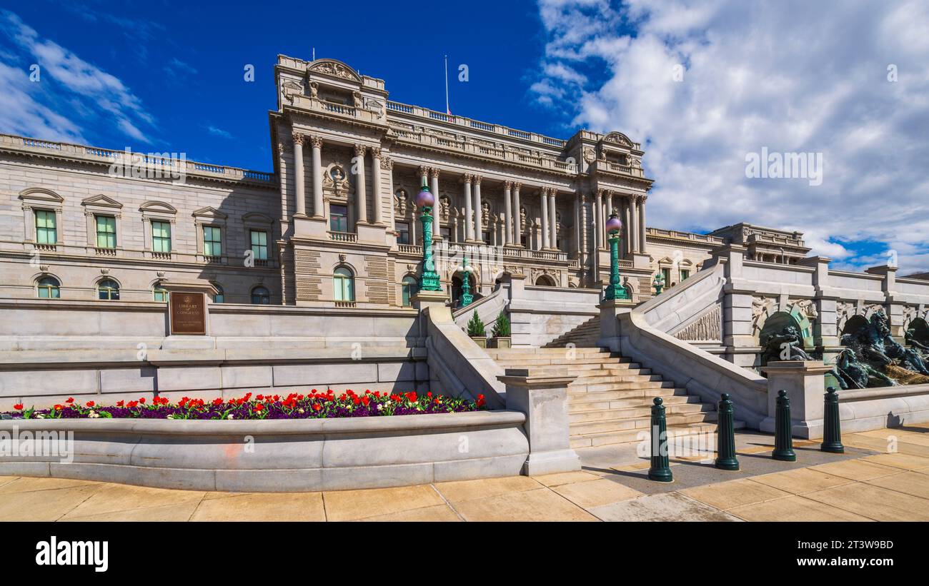 Library of congress stairs hi-res stock photography and images - Alamy