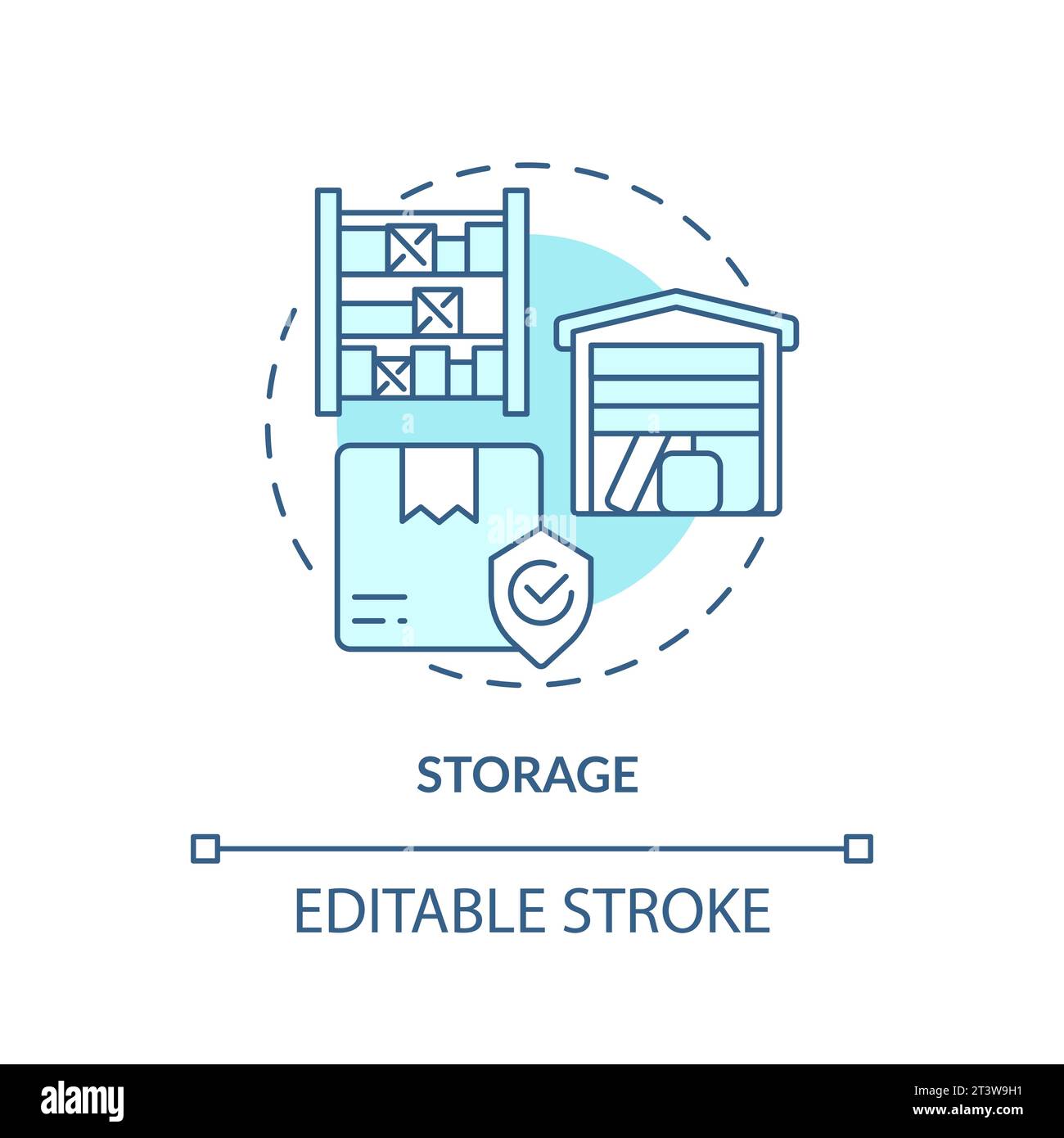 Storing goods Stock Vector Images - Alamy