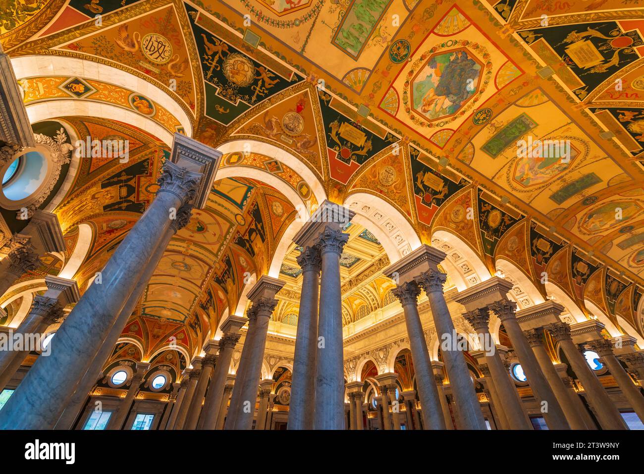 Ceiling national arts library hi-res stock photography and images - Alamy