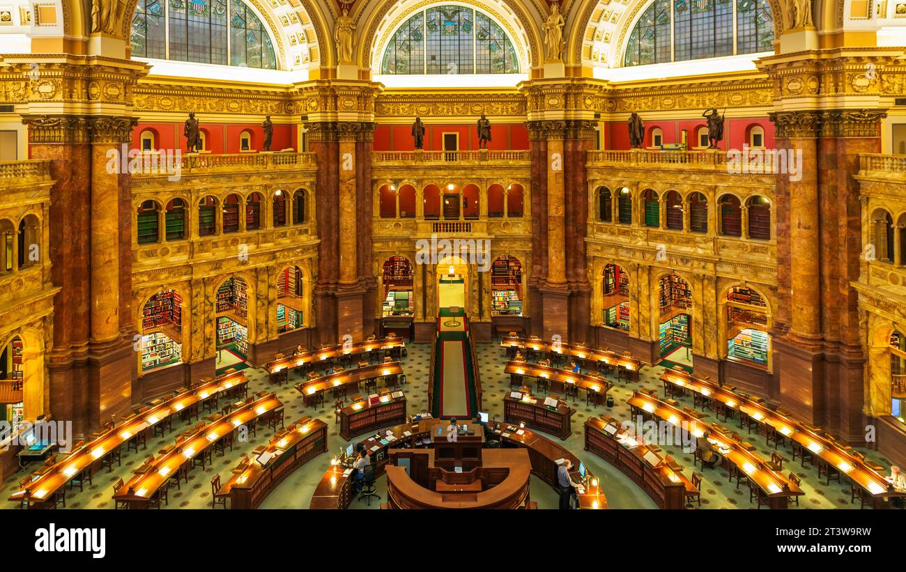 The Library of Congress, Washington, DC USA Stock Photo - Alamy