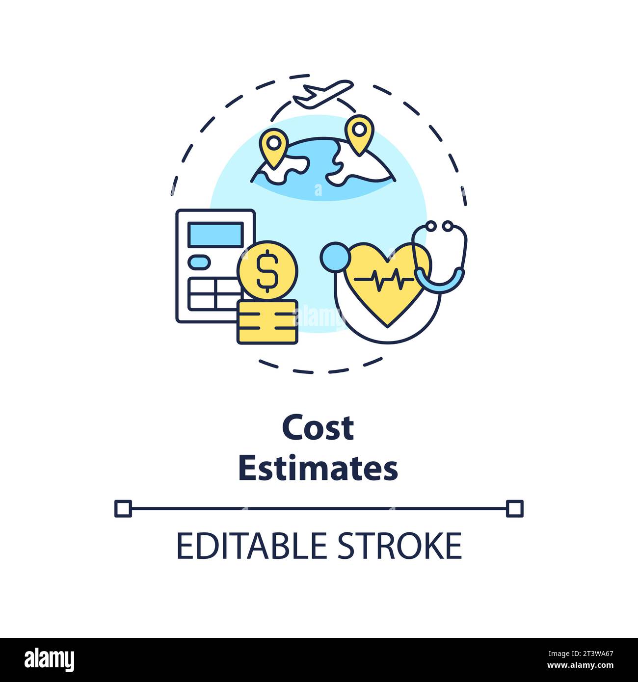 Cost estimation Stock Vector Images - Alamy