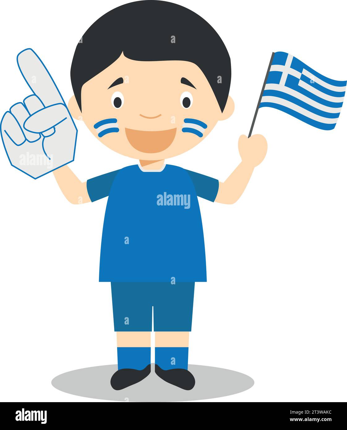 Greek fan Stock Vector Images - Alamy