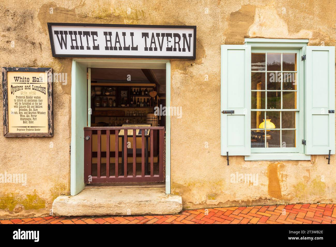 White Hall Tavern, Harpers Ferry National Historic Park, West Virginia ...