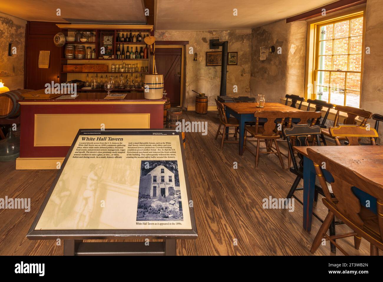 White Hall Tavern, Harpers Ferry National Historic Park, West Virginia ...