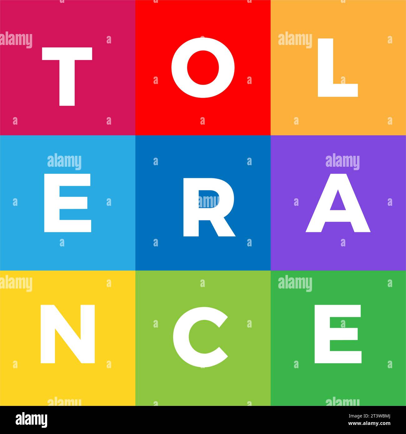 design for celebrating international day of tolerance in vector Stock ...