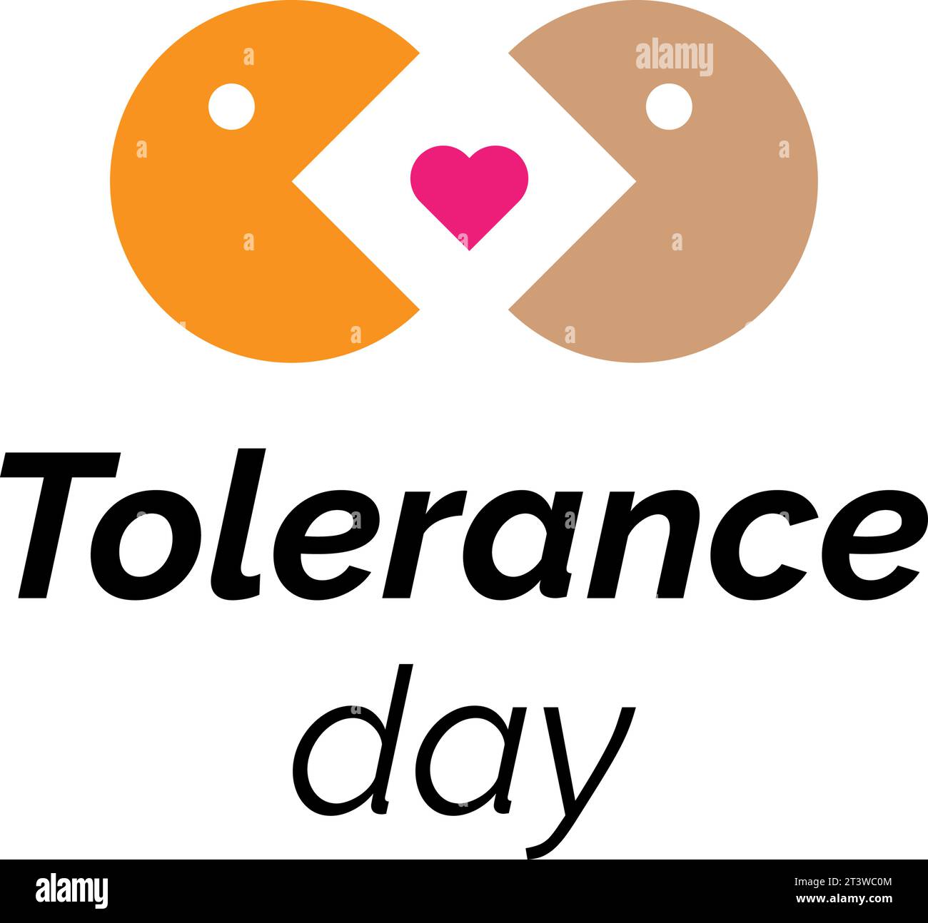 design for celebrating international day of tolerance in vector Stock ...
