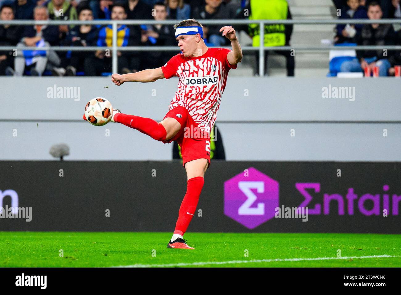 Backa Topola, Serbia. 26th Oct, 2023. Soccer: Europa League, TSC Backa ...