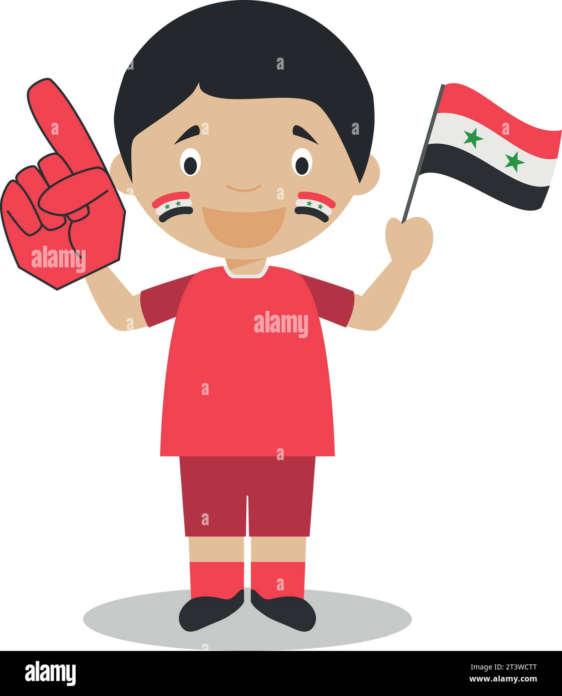 Syria national football team Stock Vector Images - Alamy