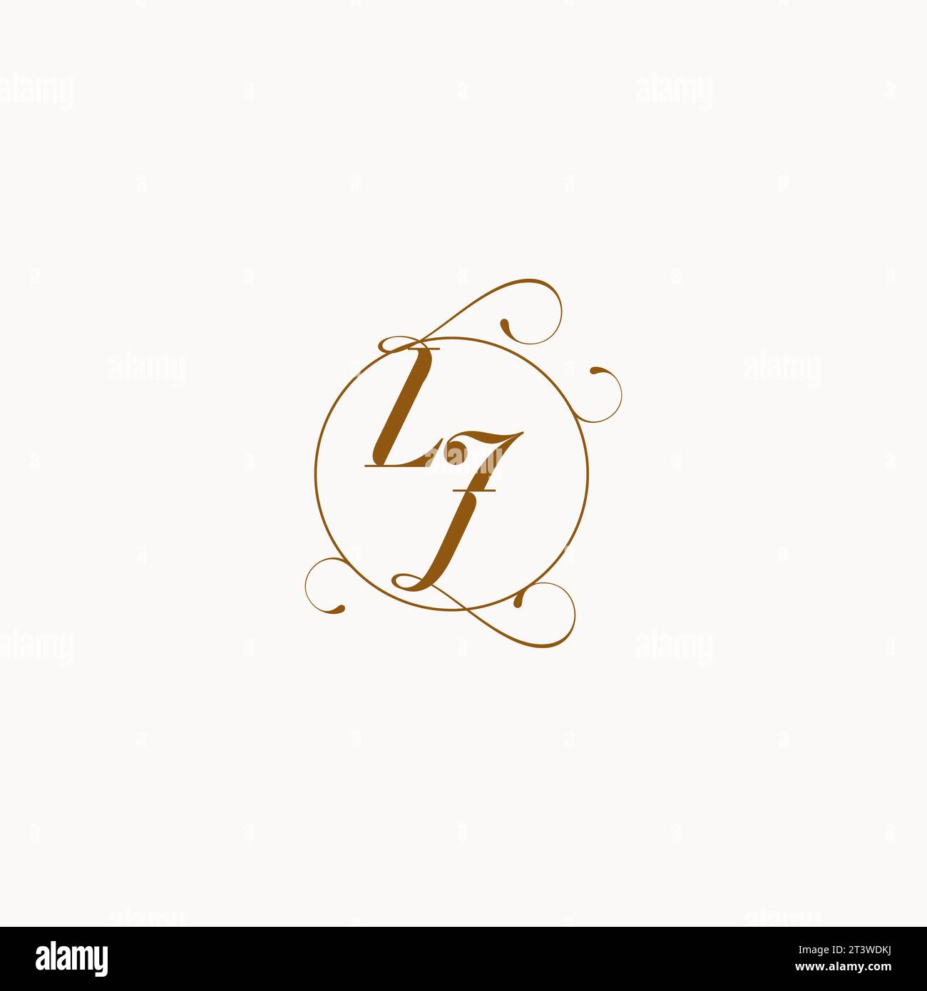 LJ uniquely wedding logo symbol of your marriage and you can use it on ...