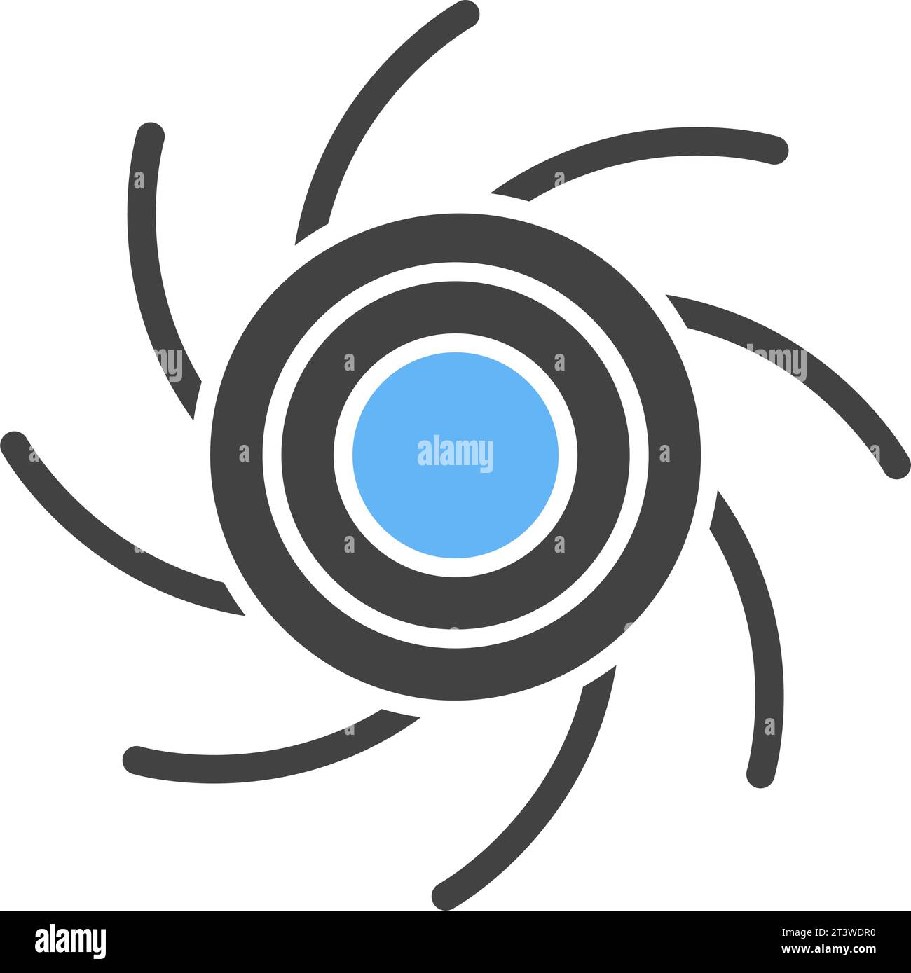 Black Hole icon vector image Stock Vector Image & Art - Alamy