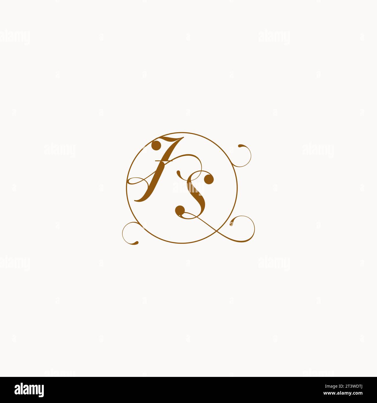 JS uniquely wedding logo symbol of your marriage and you can use it on ...