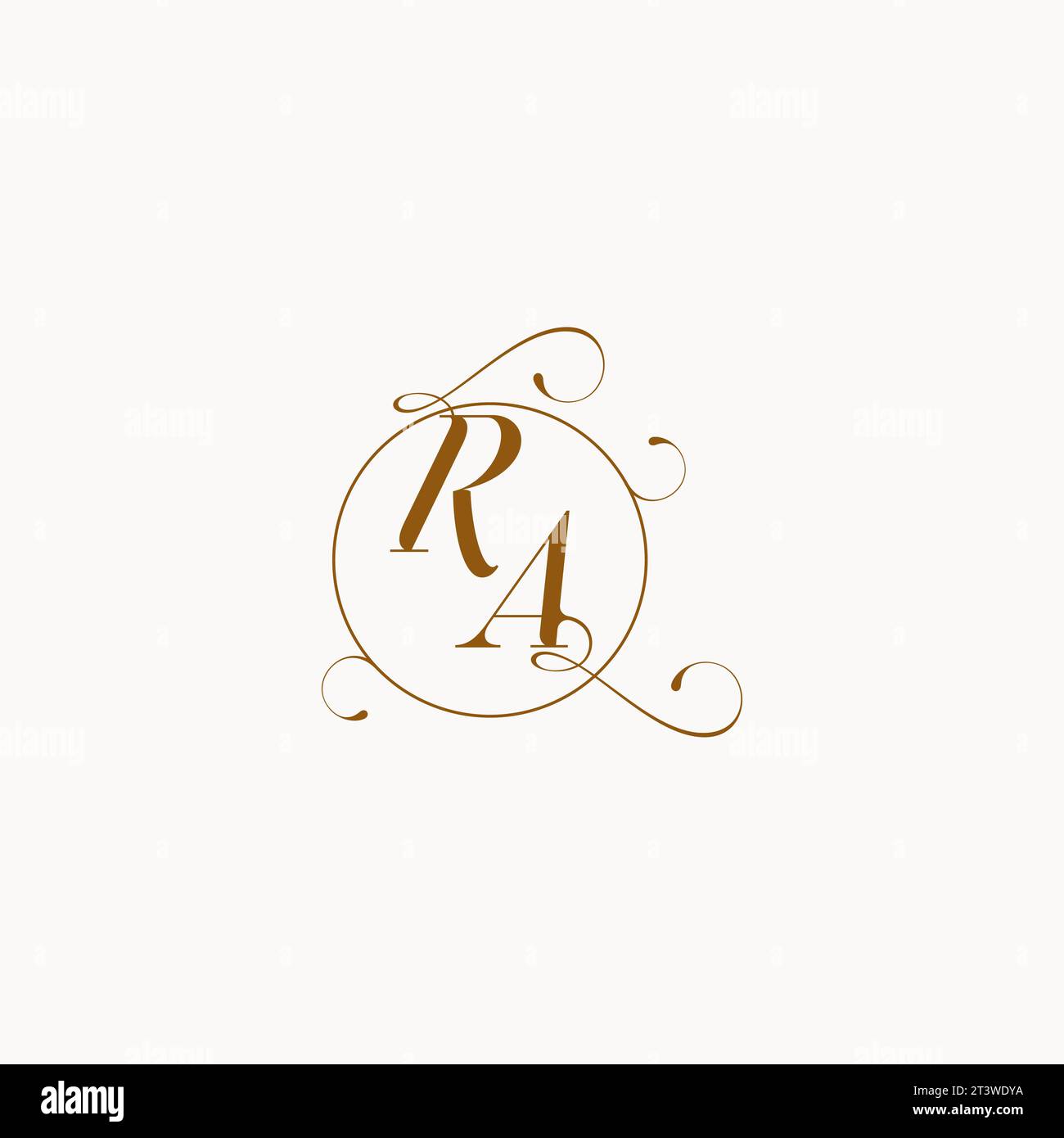 RA uniquely wedding logo symbol of your marriage and you can use it on ...