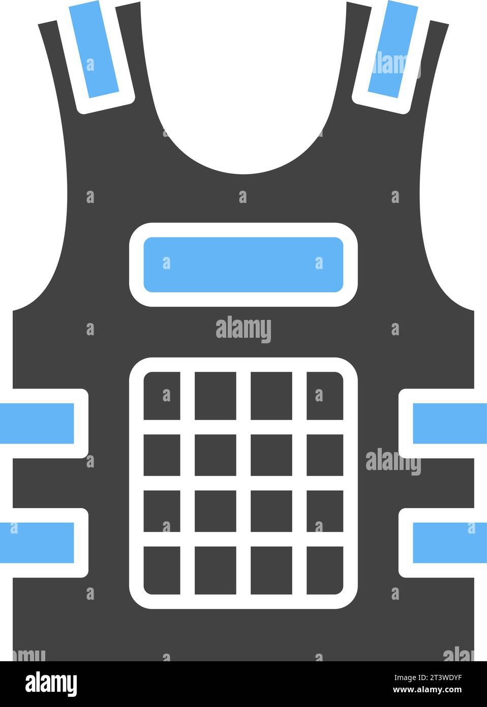 Bulletproof vest protection icon Cut Out Stock Images & Pictures - Alamy
