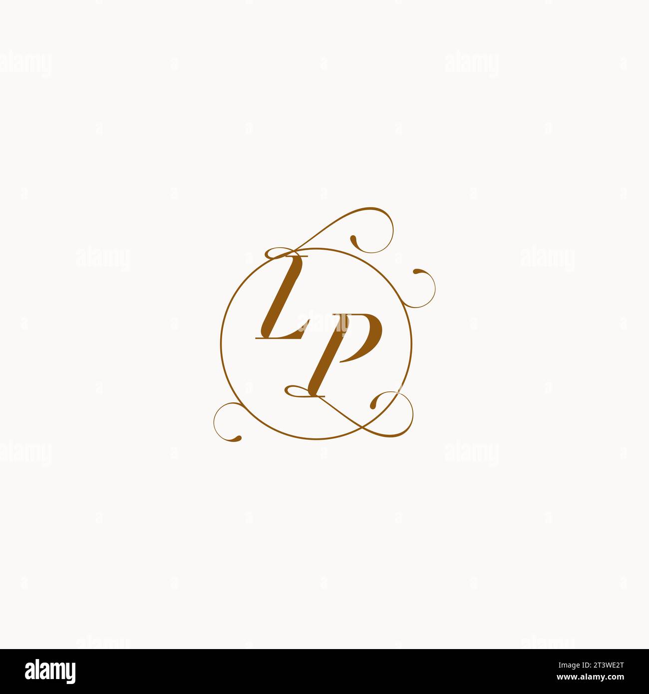 LP uniquely wedding logo symbol of your marriage and you can use it on ...