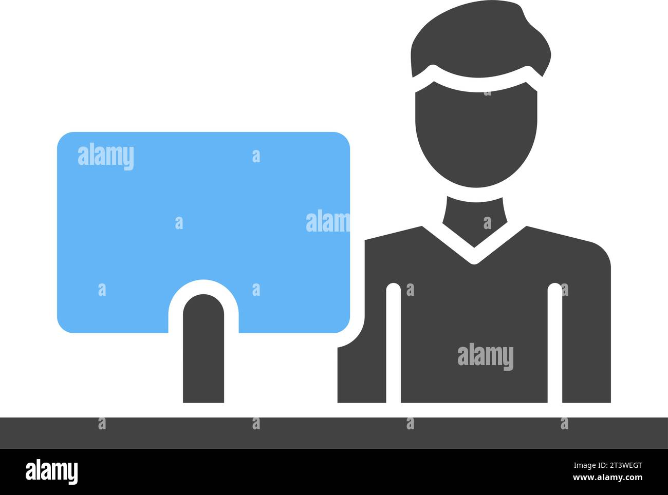 Cashier icon vector image Stock Vector Image & Art - Alamy