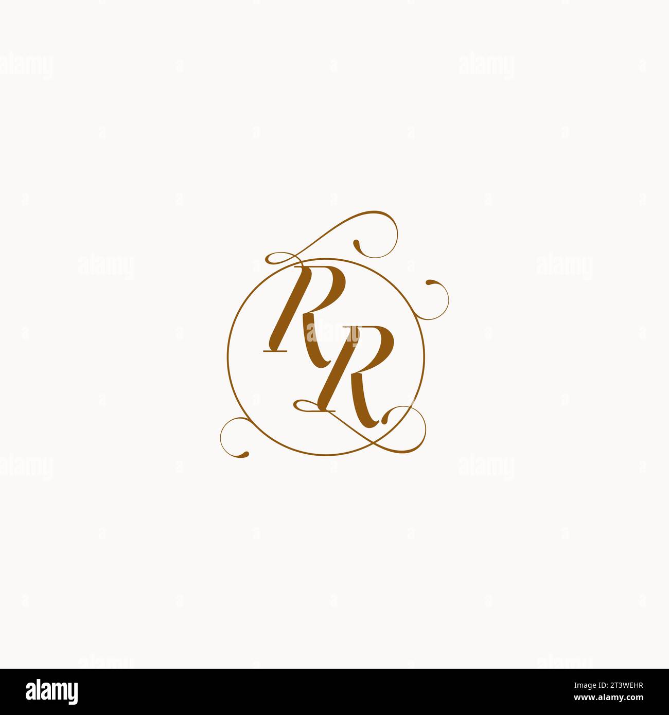 RR uniquely wedding logo symbol of your marriage and you can use it on ...