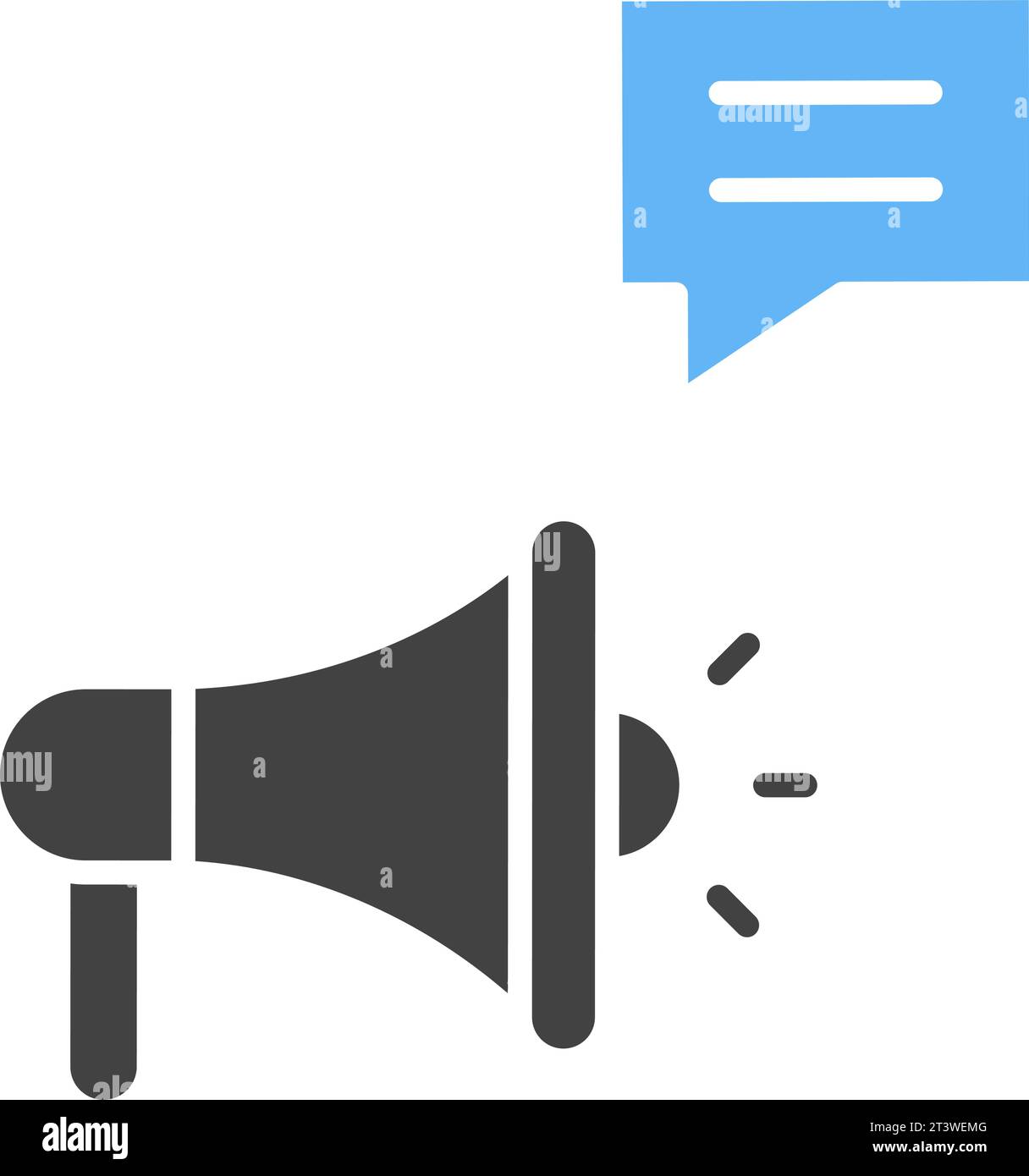 Ads icon vector image Stock Vector Image & Art - Alamy