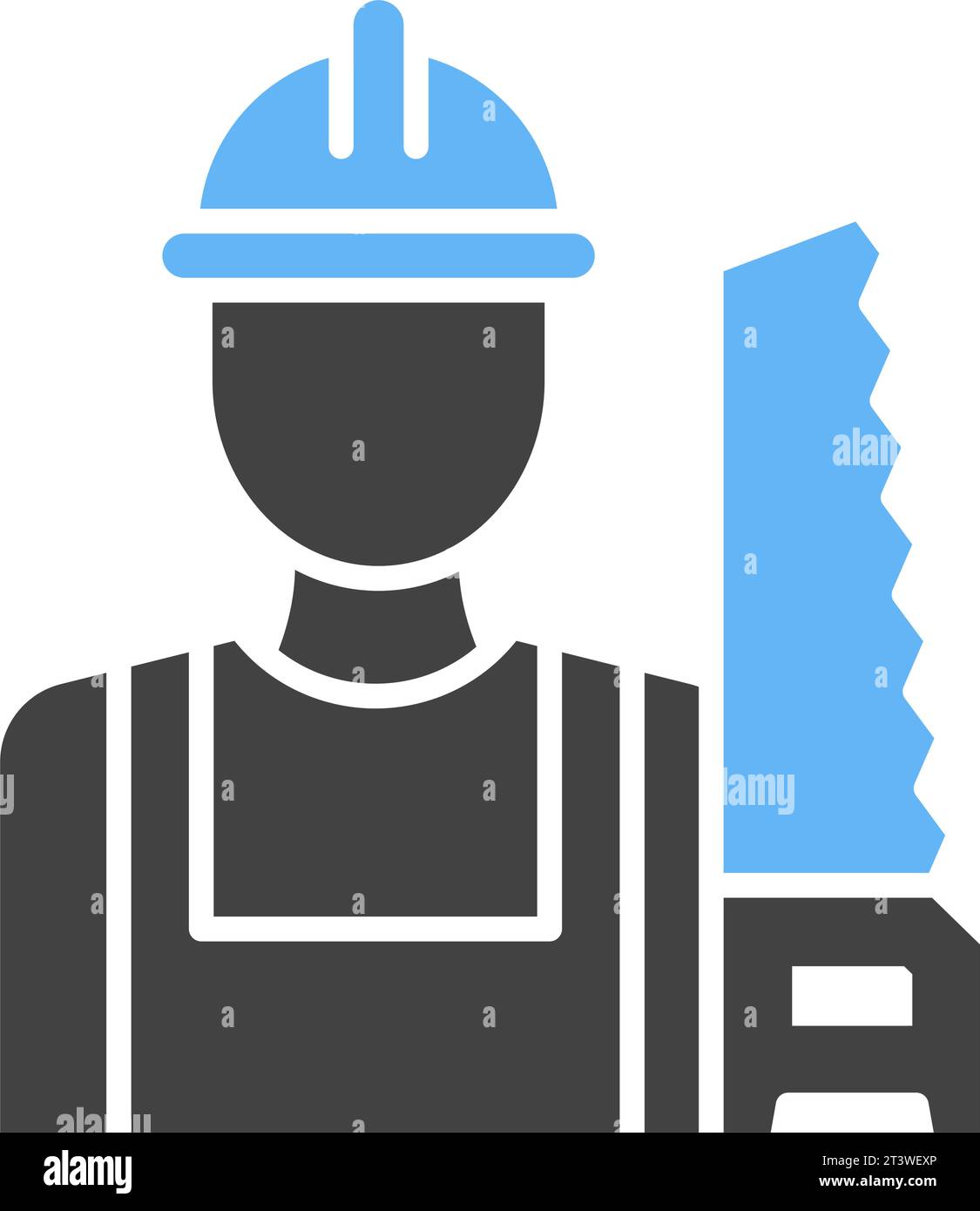 Carpenter icon vector image Stock Vector Image & Art - Alamy