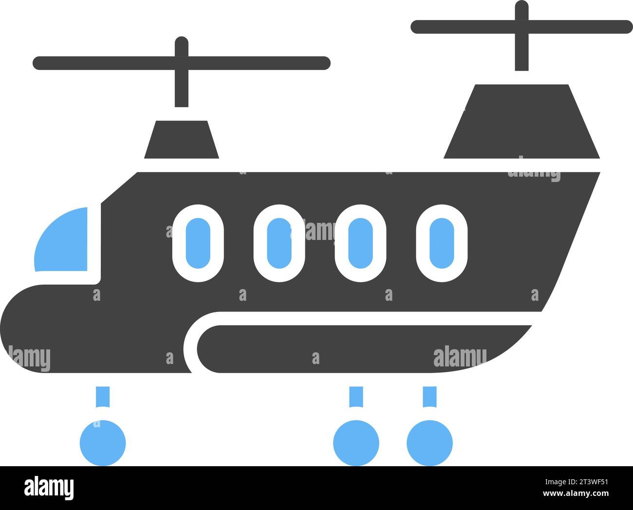 Army Helicopter icon vector image Stock Vector Image & Art - Alamy