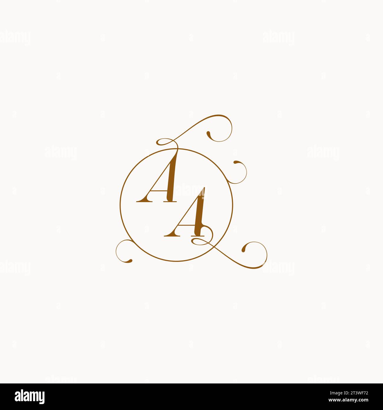 AA uniquely wedding logo symbol of your marriage and you can use it on ...