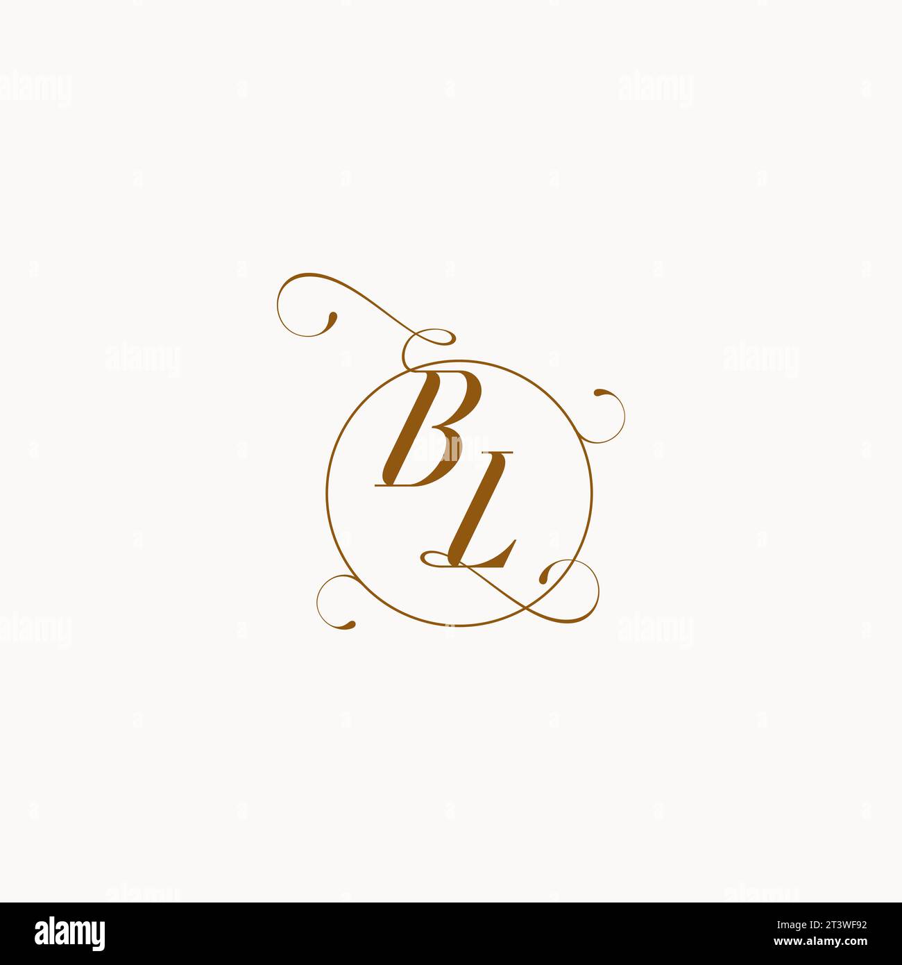 BL uniquely wedding logo symbol of your marriage and you can use it on ...