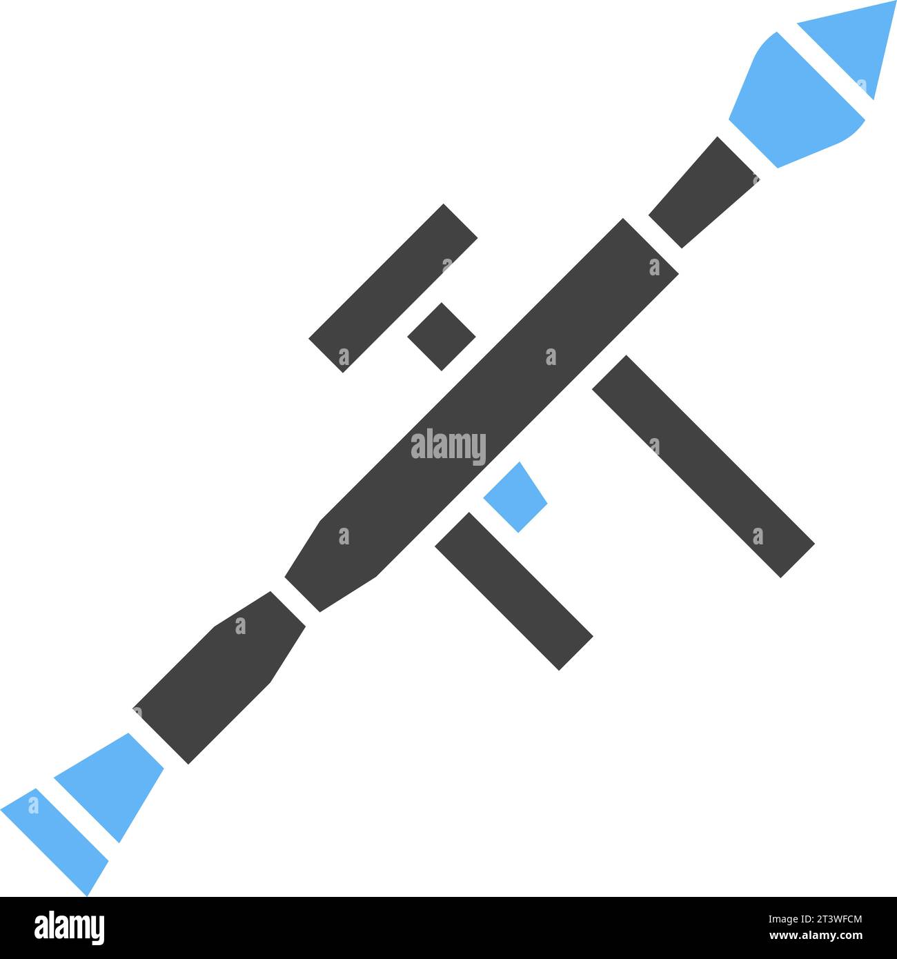 Bazooka icon vector image Stock Vector Image & Art - Alamy