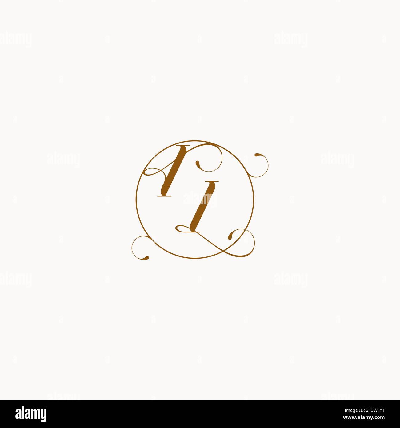 Ii initials logo hi-res stock photography and images - Alamy