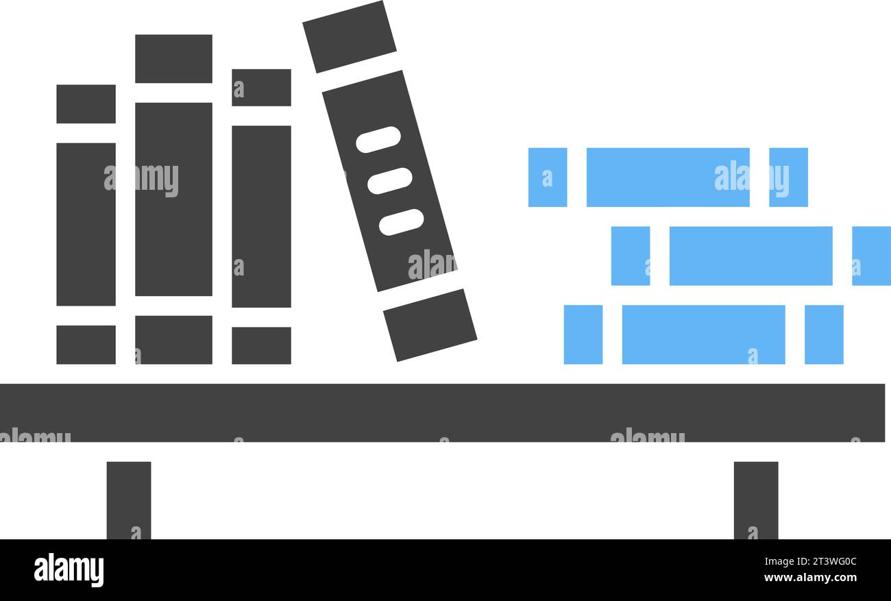Bookshelf icon vector image Stock Vector Image & Art - Alamy