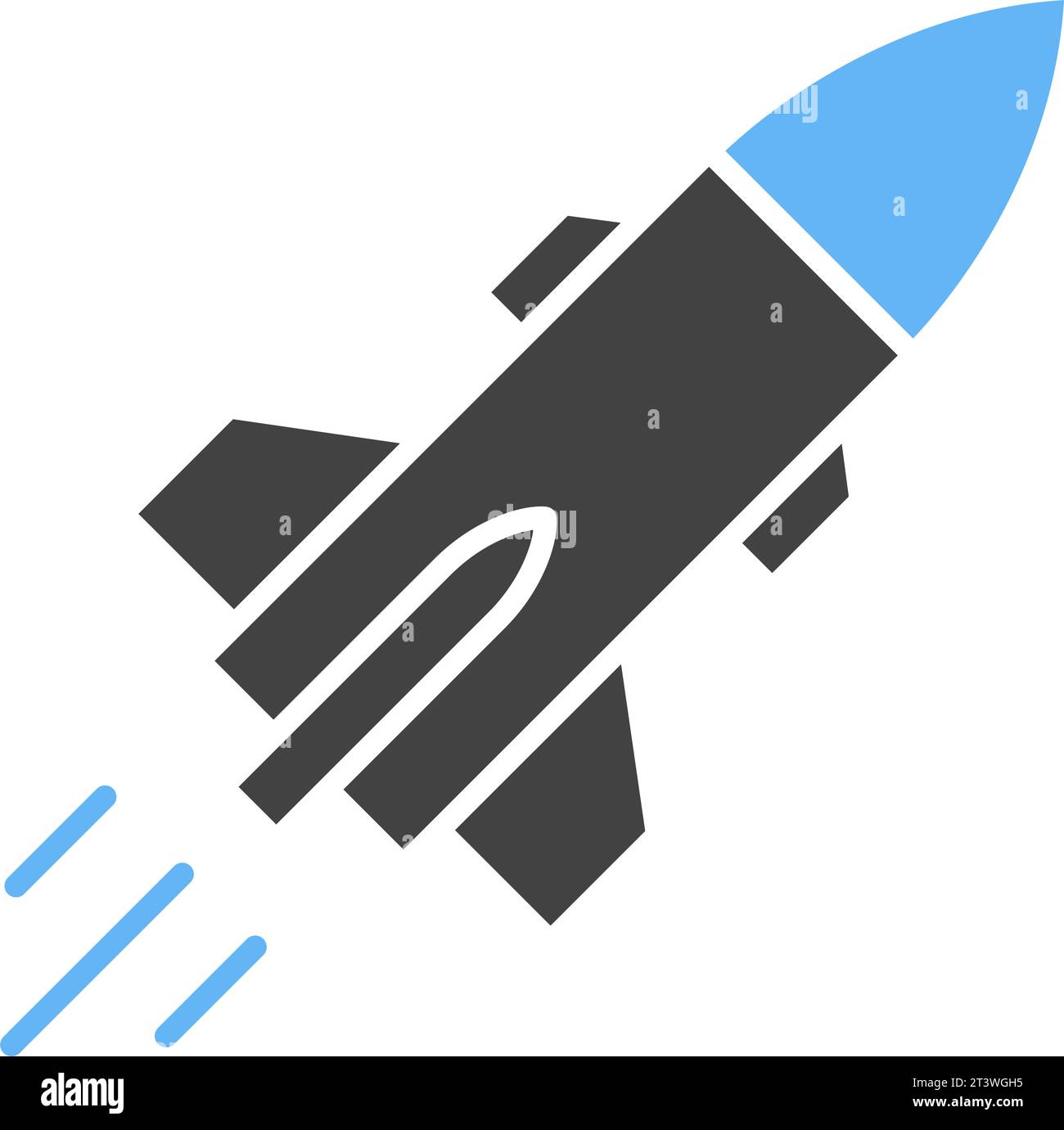 Missile icon vector image Stock Vector Image & Art - Alamy