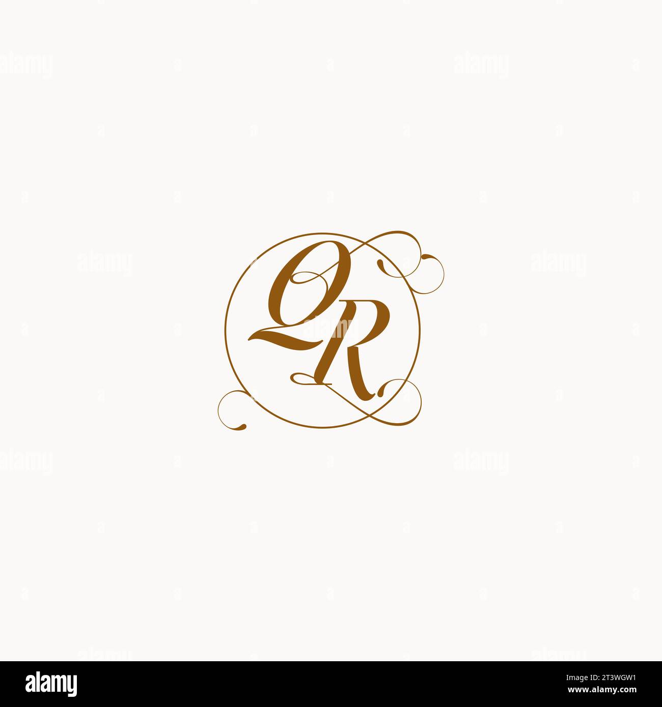 QR uniquely wedding logo symbol of your marriage and you can use it on ...