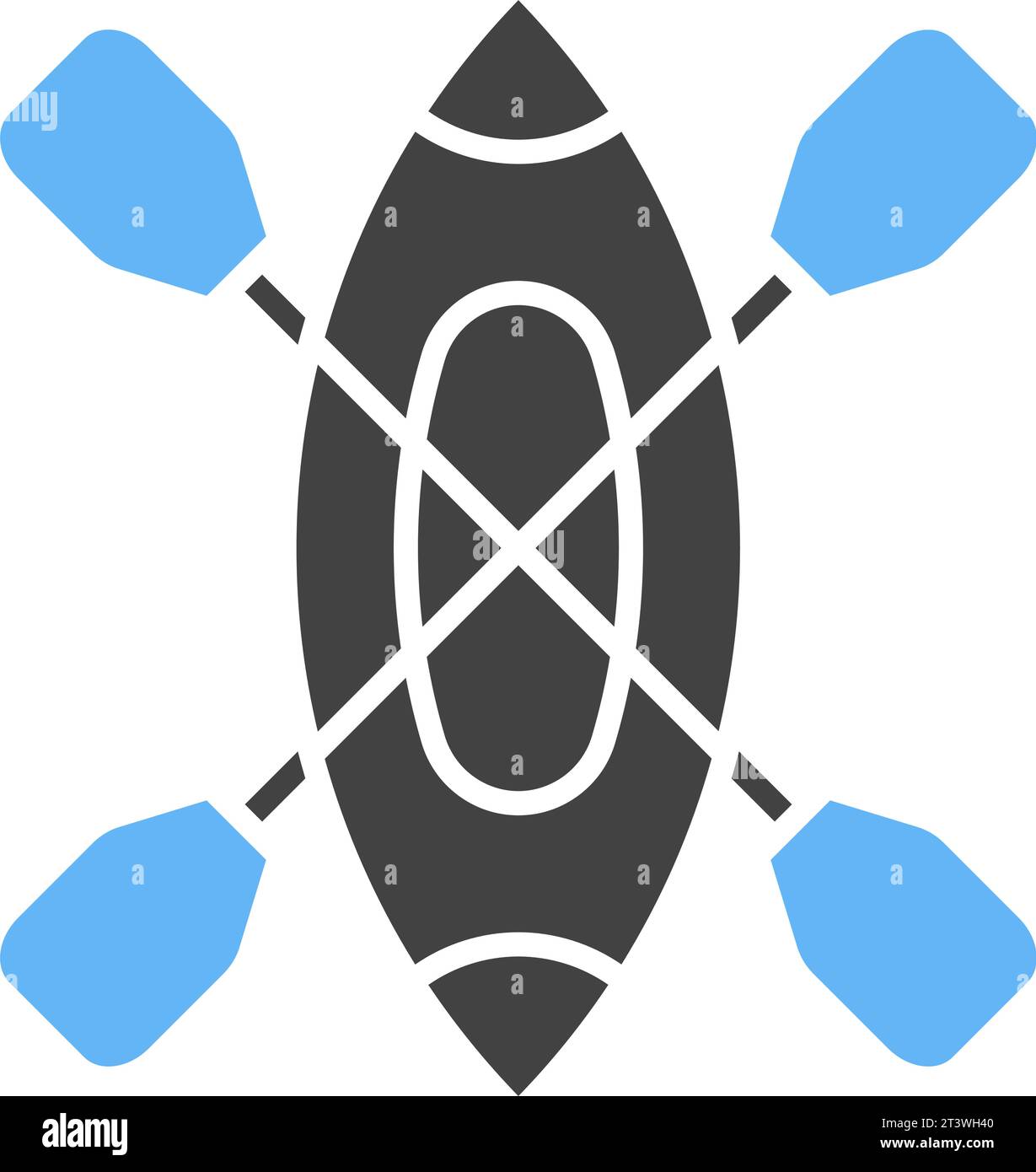 Canoe icon vector image Stock Vector Image & Art - Alamy