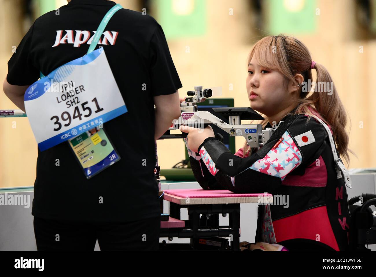 Hangzhou, China. 27th Oct, 2023. Mika Mizuta (JPN) Shooting : R5 ...