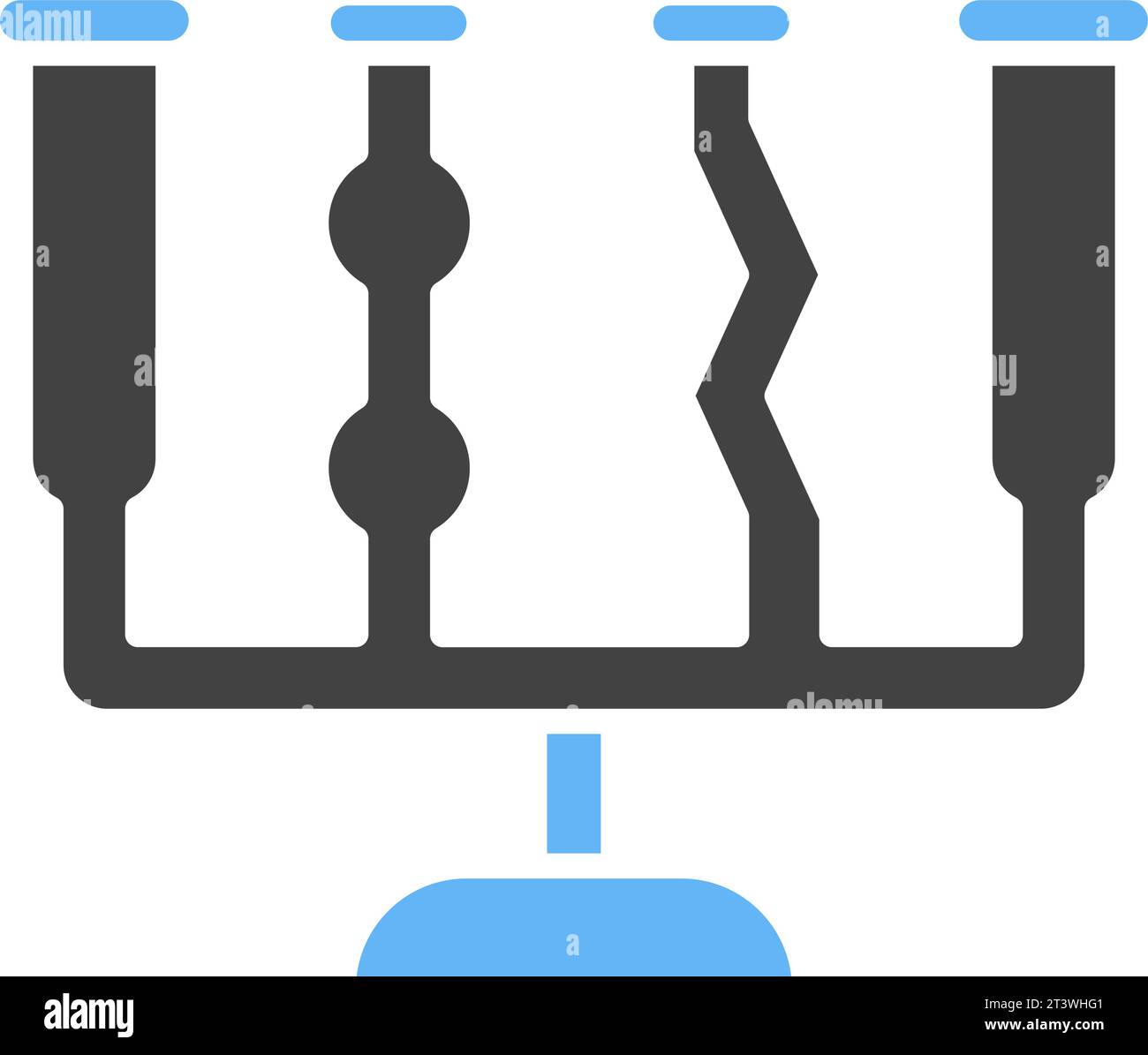 Communicating Vessels icon vector image Stock Vector Image & Art - Alamy