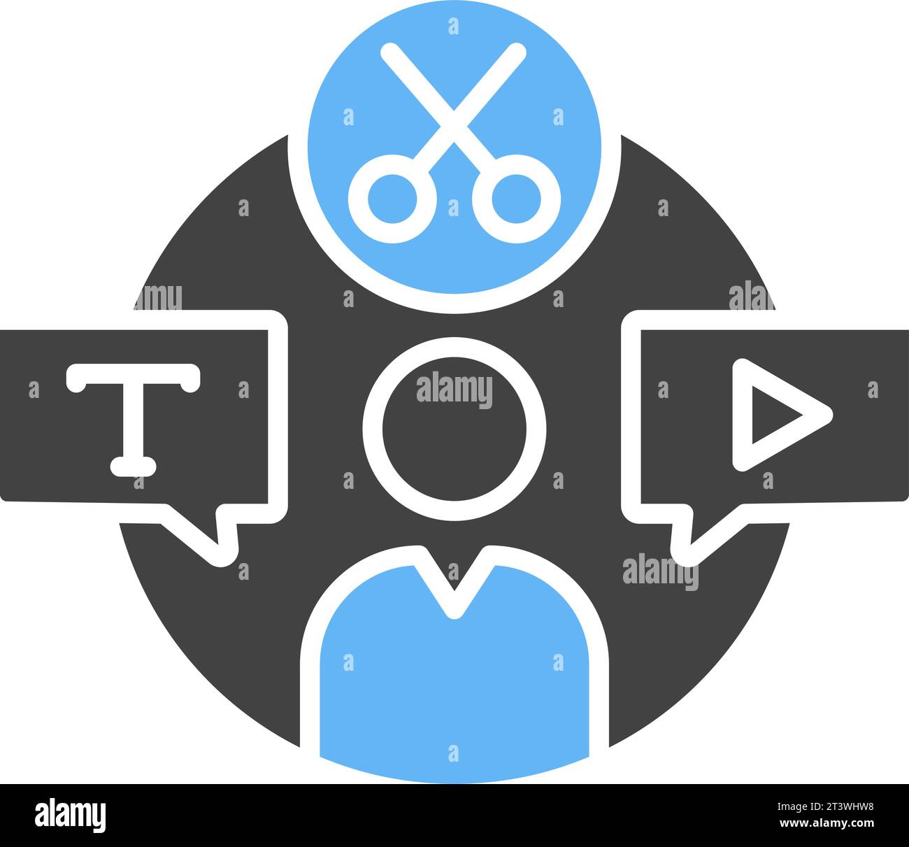 Editor icon vector image Stock Vector Image & Art - Alamy