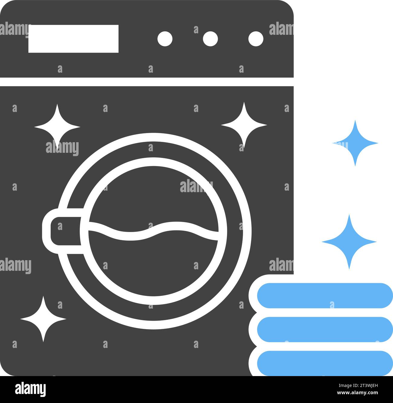 Laundry Service icon vector image Stock Vector Image & Art - Alamy