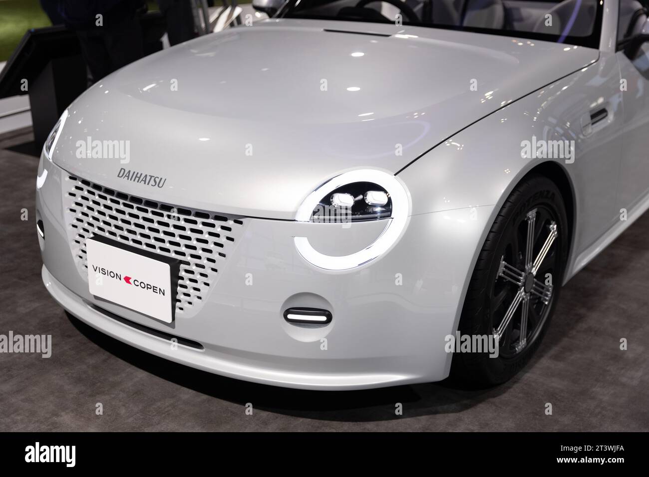 Daihatsu vision copen on display at Japan Mobility Show 2023. October ...