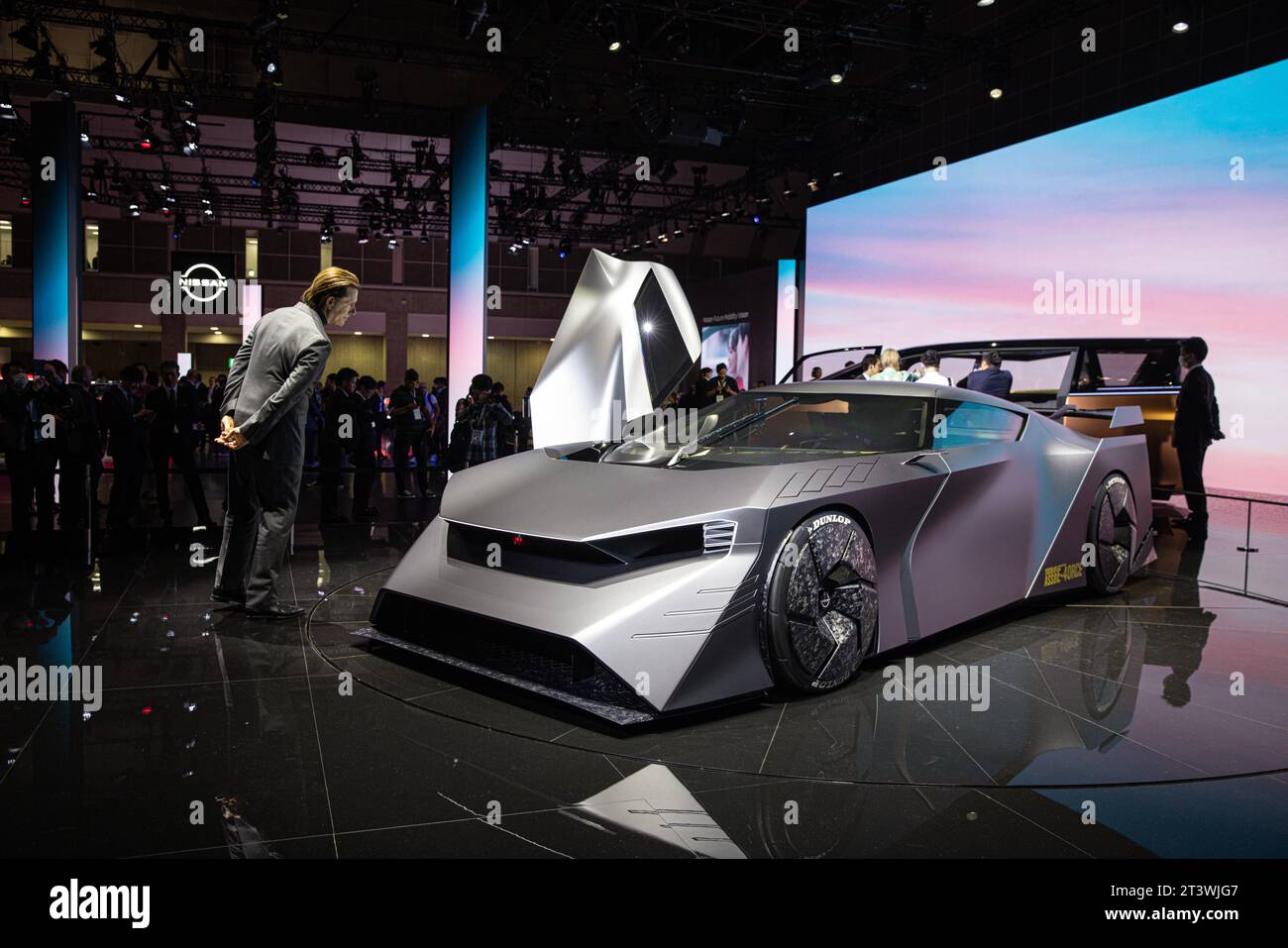 Nissan's chef designer Alfonso Albaisa looks at his Hyper Force concept ...