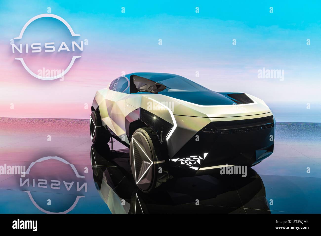 Nissan Hyper Punk concept on display at Japan Mobility Show 2023 ...