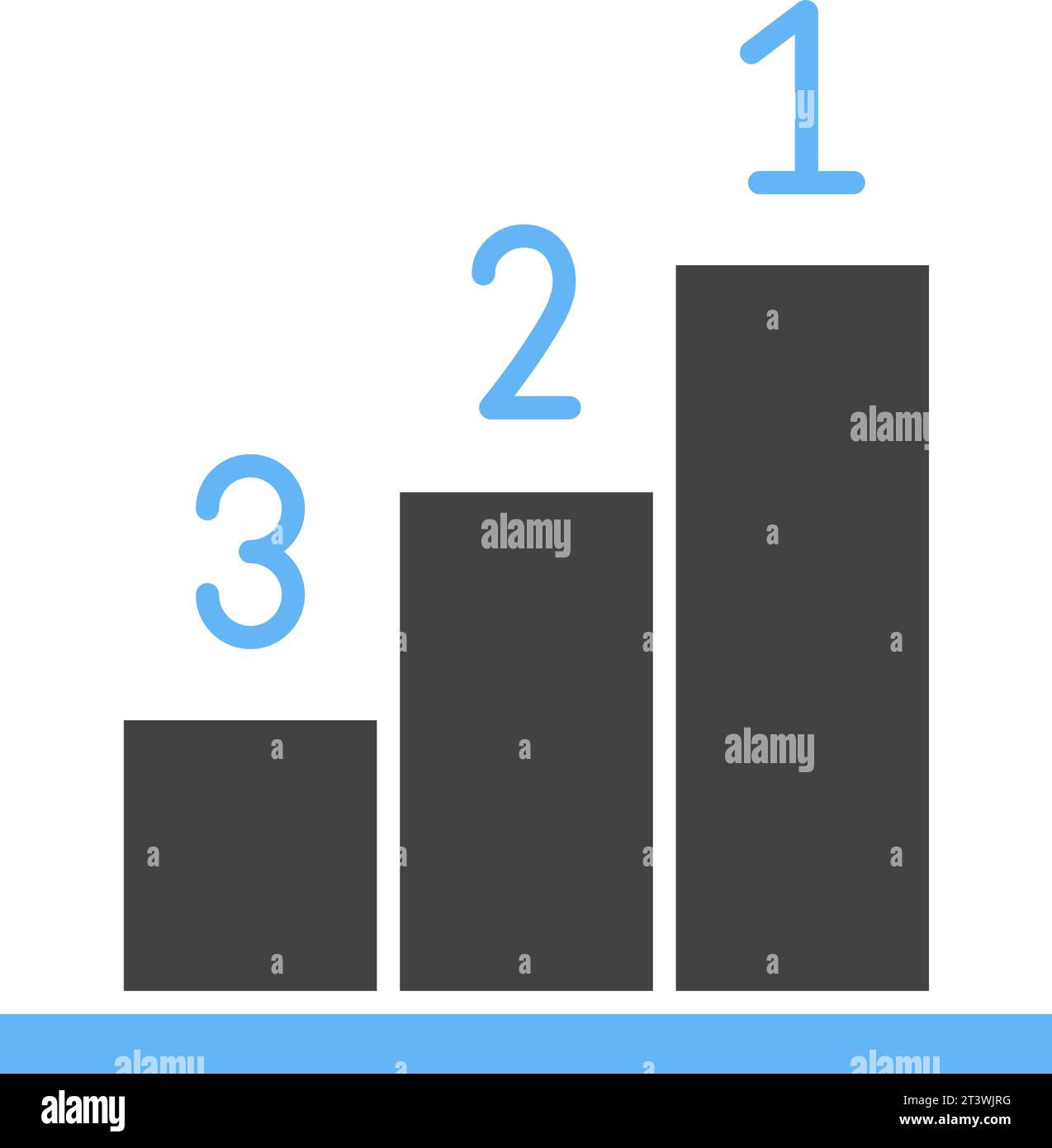 Rank icon vector image Cut Out Stock Images & Pictures - Alamy