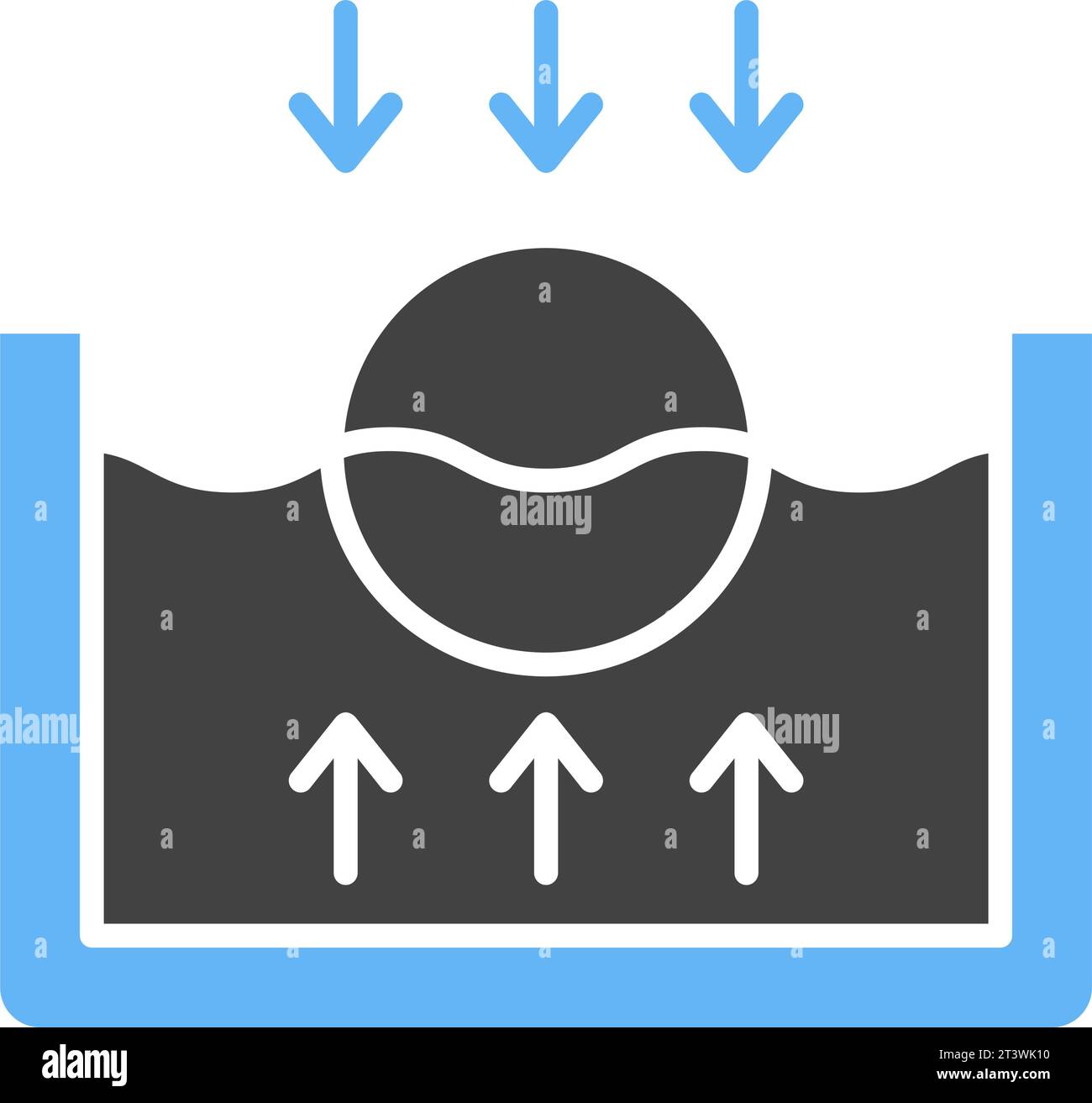Float icon vector image Stock Vector Image & Art - Alamy