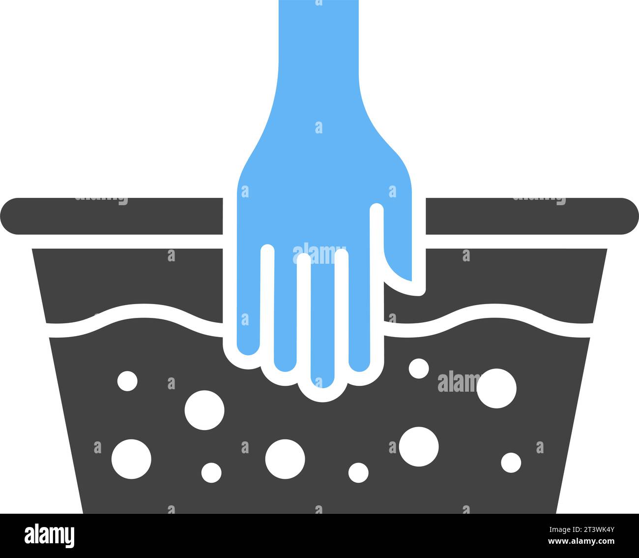 Hand Wash icon vector image Stock Vector Image & Art - Alamy