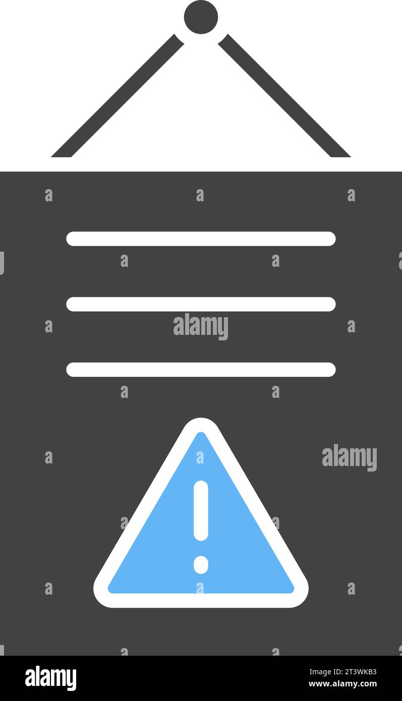 Notice icon vector image Stock Vector Image & Art - Alamy