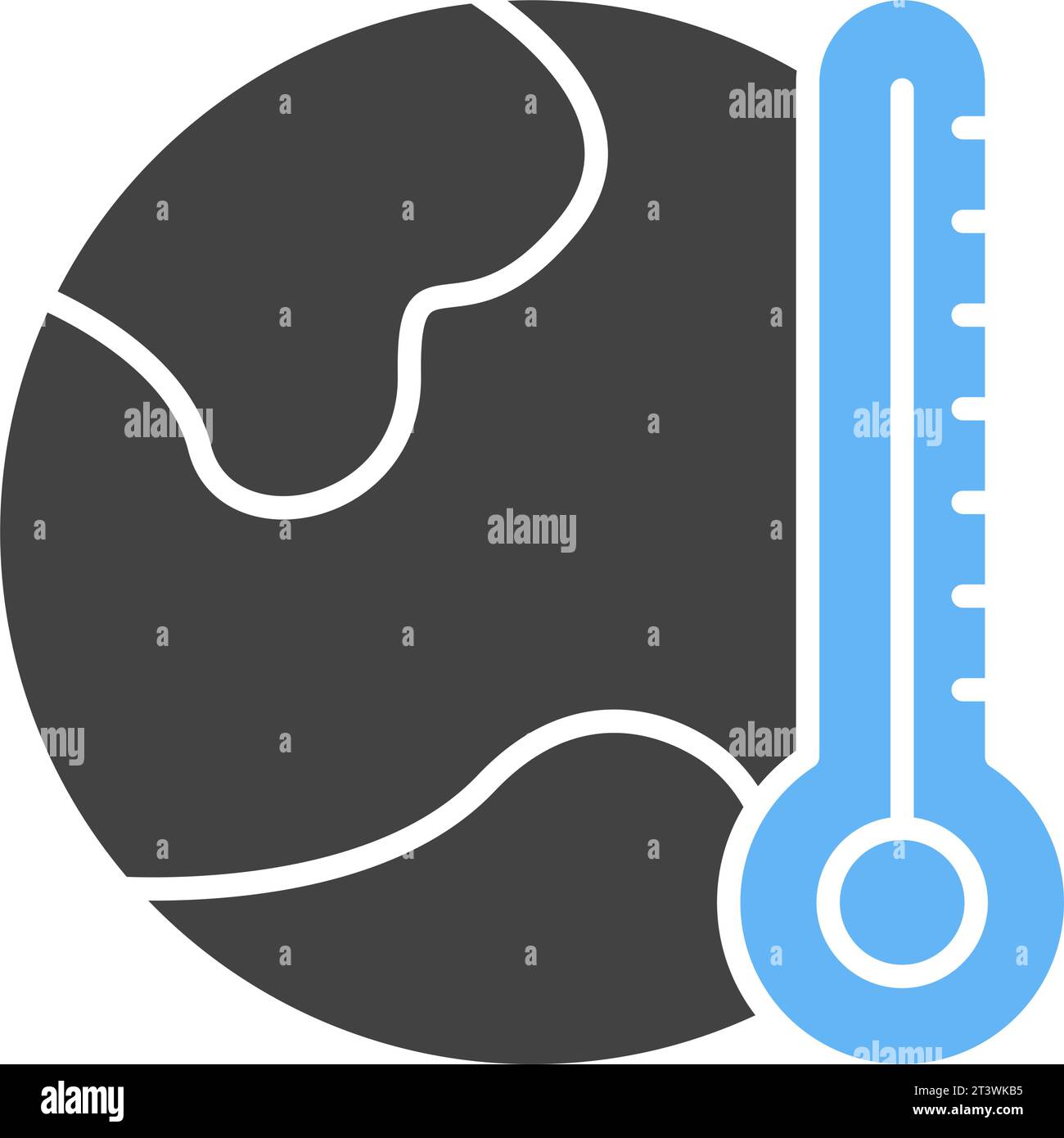 Global Warming icon vector image Stock Vector Image & Art - Alamy